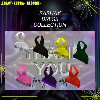 Second Life Marketplace - {Royal.Allure} Sashay Dress Green