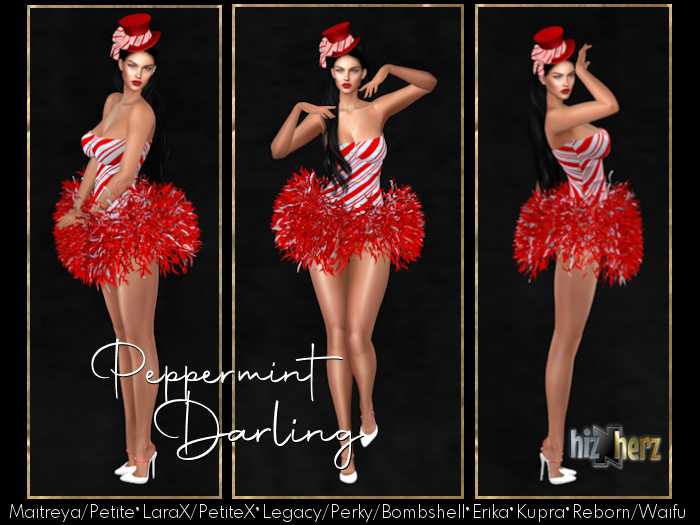 Second Life Marketplace - hizNherz Peppermint Darling (Animated)