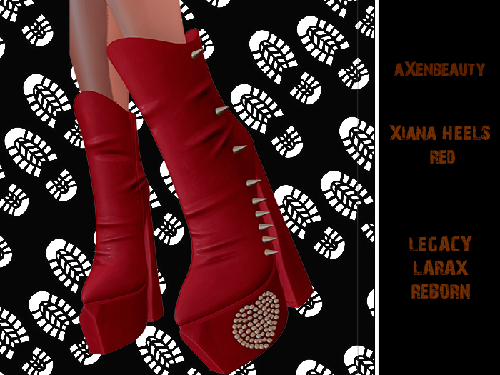 Second Life Marketplace - aX: Xiana HEELS Red
