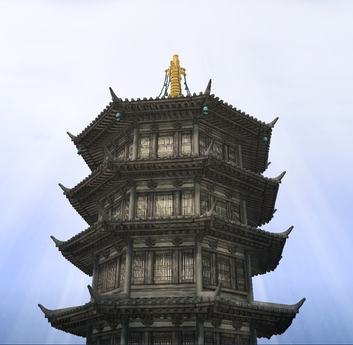 Second Life Marketplace - :Ryu Chinese Pagoda 337P rezzor v1.2