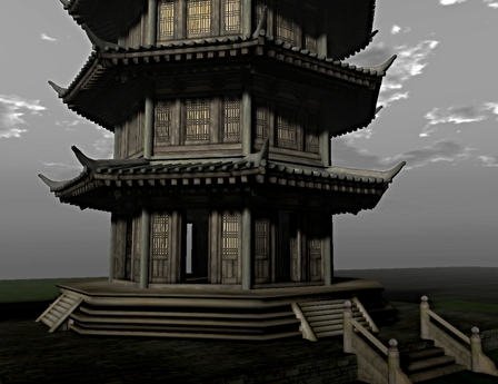 Second Life Marketplace - :Ryu Chinese Pagoda 337P rezzor v1.2