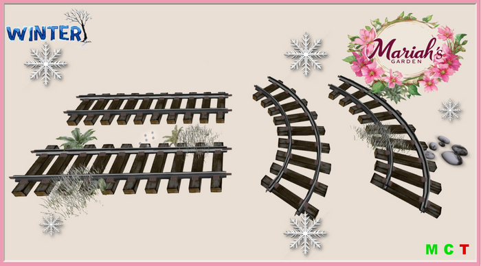 Second Life Marketplace - !MG! - Rail track Winter