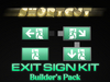 Second Life Marketplace - Shortcut - Exit Sign Kit Builder's Pack Full Perm