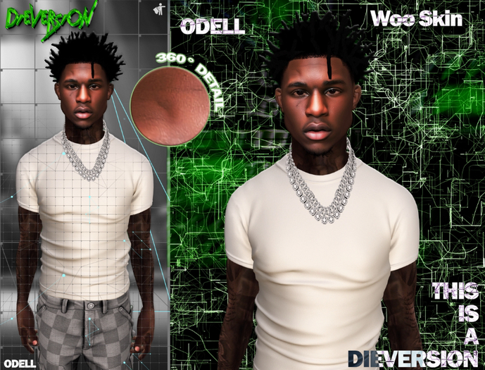 Second Life Marketplace - /DV/ Woo Skin (Odell)