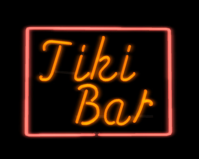 Second Life Marketplace - Tiki Bar Neon Sign