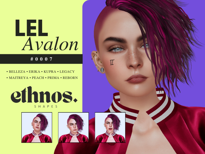 Second Life Marketplace - Lelutka AVALON EvoX #0007 *VI