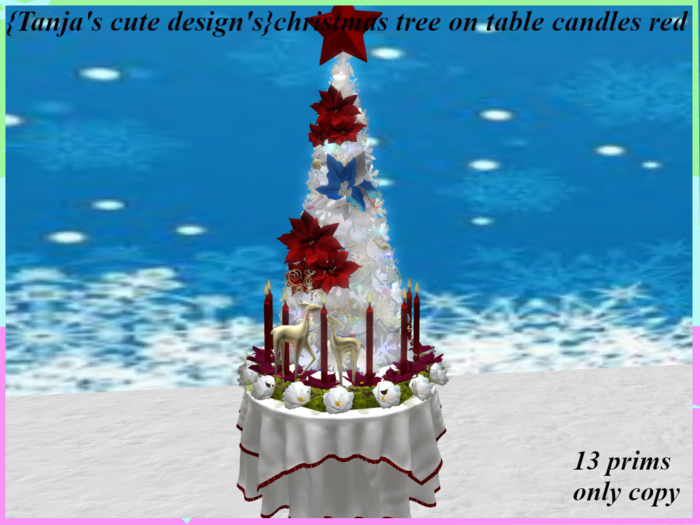 Second Life Marketplace - {Tanja's cute design's}christmas tree on ...