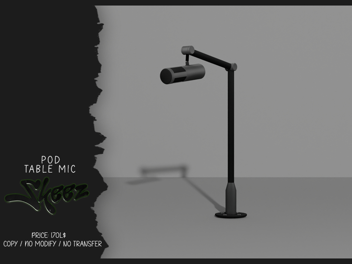 Second Life Marketplace - SKEEZ // POD TABLE MIC