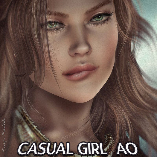 Second Life Marketplace - Casual Girl AO