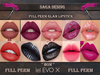 Second Life Marketplace - SaGa Design Full Perm GLAM LIPSTICK SET ''BOM ...