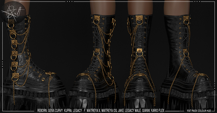 Second Life Marketplace - : CULT : Obsidian Male DEMO