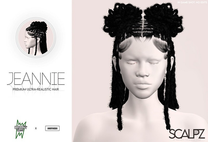 Second Life Marketplace - UNORTHODOX X GRAILKAVE JEANNIE LOCS [ADD ME]
