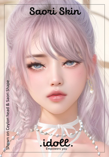 Second Life Marketplace - .Idoll. Saori Skin (Blush)