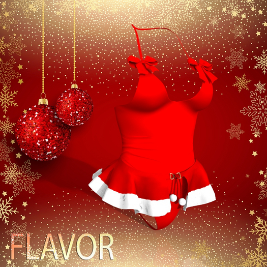 Second Life Marketplace - KUPRA Red Christmas Outfit