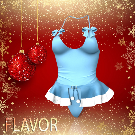 Second Life Marketplace - LARAX Blue Christmas Outfit