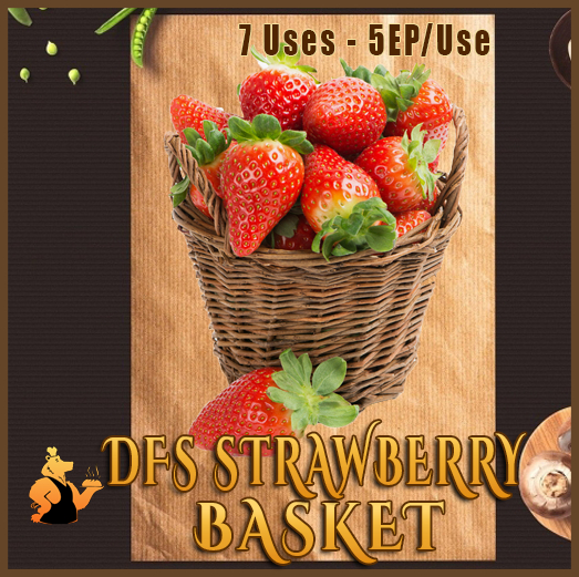 Second Life Marketplace - DFS Strawberry Basket (Actual Item)