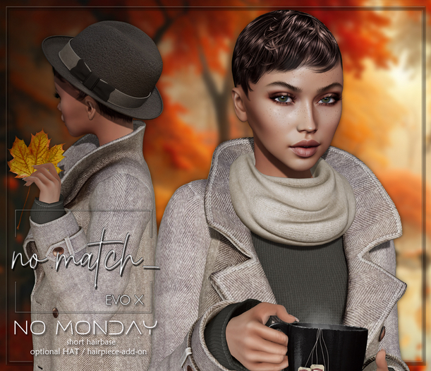 Second Life Marketplace - no.match_ ~ NO_MONDAY ~ all COLORS DEMO