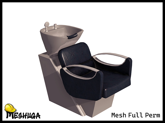Second Life Marketplace - Meshuga Barber Accessories - Hair Washing ...