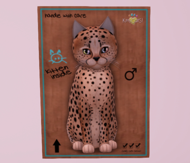 Second Life Marketplace - Male Breedable Cat Cheetah! - Au Natural ...