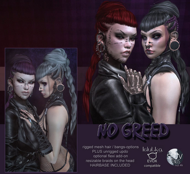 Second Life Marketplace - no.match_ ~ NO_GREED ~ all COLORS