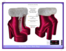 Second Life Marketplace - D.L Design Xmas Boots Angie