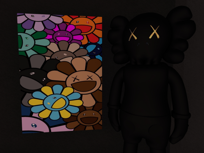 Second Life Marketplace - Takashi Murakami Flower Hypebeast Decor