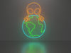 Second Life Marketplace - Alien 21 neon sign Full Permission