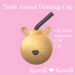 Second Life Marketplace - K*K Teddy Animal Drinking Cup [Boxed]