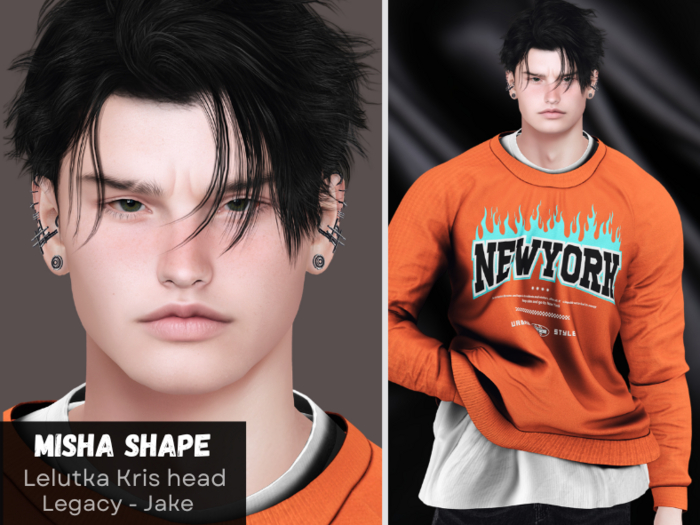 Second Life Marketplace - -[Stanley] Misha Shape Kris - Lelutka Kris ...