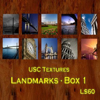 Second Life Marketplace - USC TEXTURE MEGAPACK - Landmarks