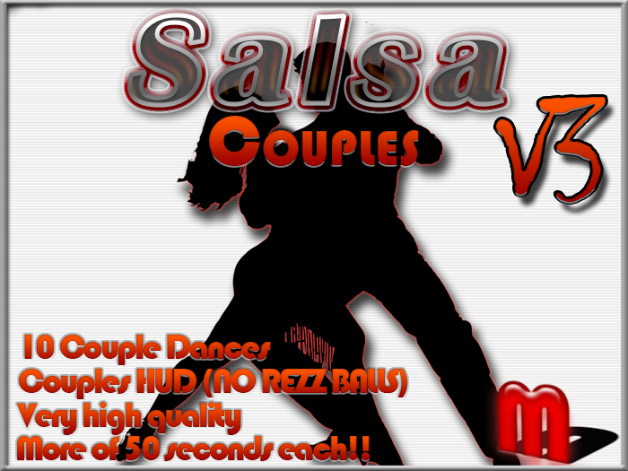 Second Life Marketplace - MocapAnimations Salsa v3 BENTO Couples Dance ...