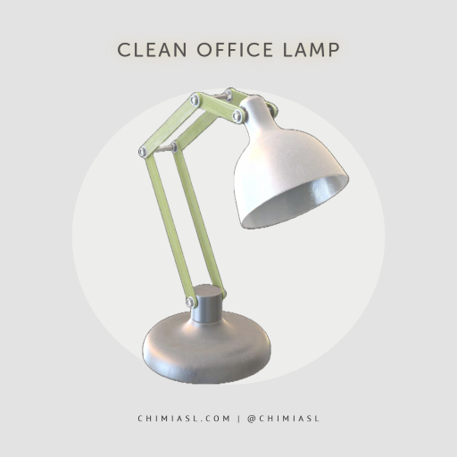 Second Life Marketplace - Clean Office Lamp