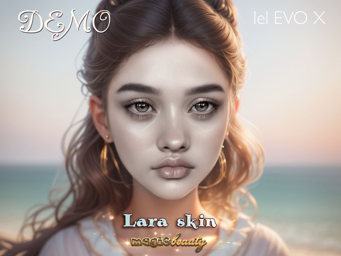 Second Life Marketplace - DEMO[Magic Beauty] Lara skin (LeLutkaEVOX)