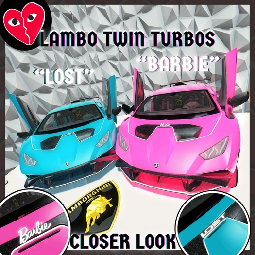 Second Life Marketplace - Lambo Twin Turbo - LOST