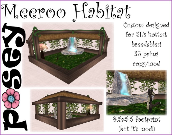 Second Life Marketplace - ~Posey~ Meeroo Habitat