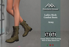 Second Life Marketplace - *HH* Ladies Mesh Combat Boots Army