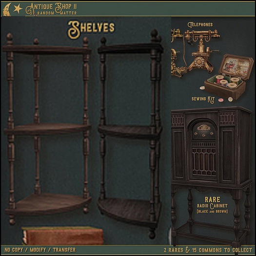 Second Life Marketplace - .random.Matter. - Antique Shop II - Corner ...