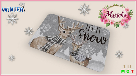 Second Life Marketplace - !MG! - Welcome Mat - Winter 01
