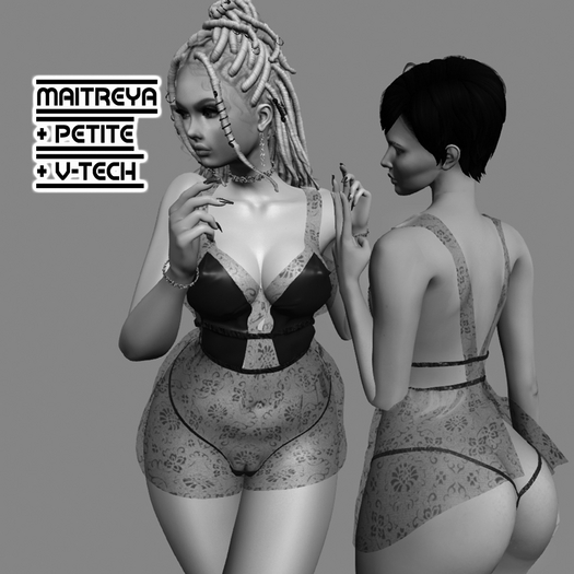 Second Life Marketplace - Nighty N2 - * DEMO* Maitreya Pack