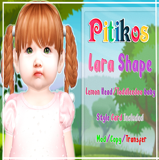 Second Life Marketplace - {Pitikos}Lara Shape-Lemon Head/Toddleedoo ...