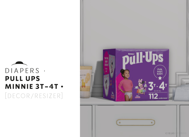 Second Life Marketplace - Diapers PULL UPS MINIE 3T-4T