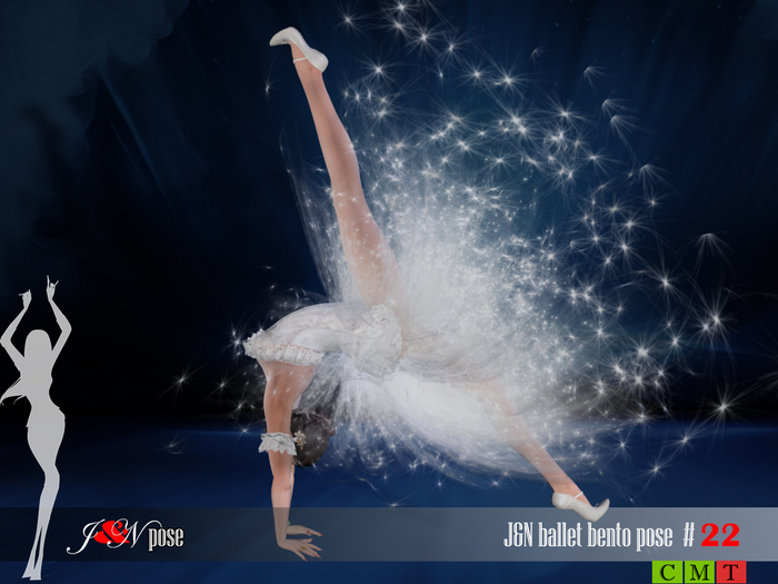 Second Life Marketplace - J&N bento ballet pose #22