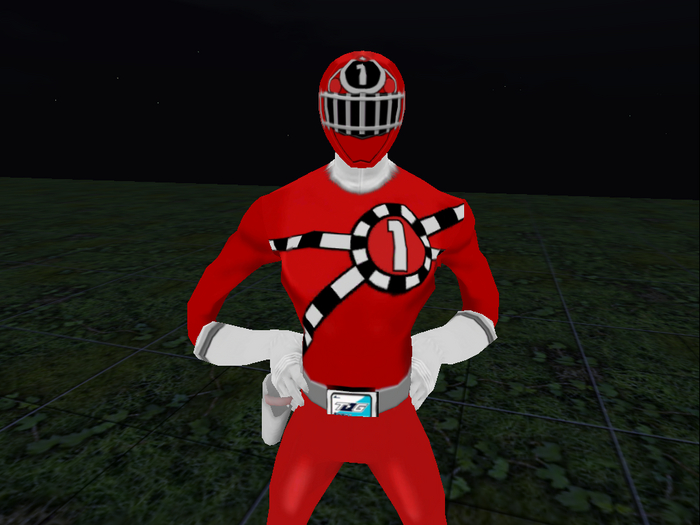Second Life Marketplace - power rangers train red