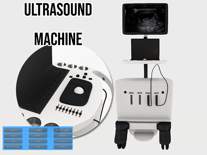 Second Life Marketplace - {Beloved} Ultrasound Machine