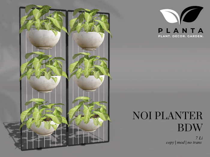Second Life Marketplace - Planta - Noi Planter BDW