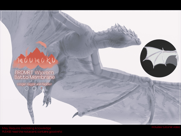 Second Life Marketplace - : M o u m o k u : BRDMRT Wyvern : Batto ...