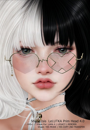 Second Life Marketplace - Shape Iris - LeLUTKA Prim Head 4.0