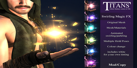 Second Life Marketplace - Titans - Swirling Magic Effect