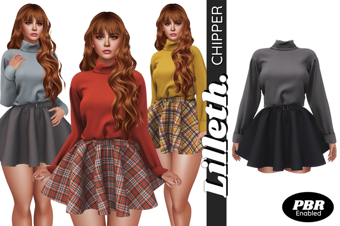 Second Life Marketplace - Lilleth. CHIPPER PBR - Collection - LaraX ...