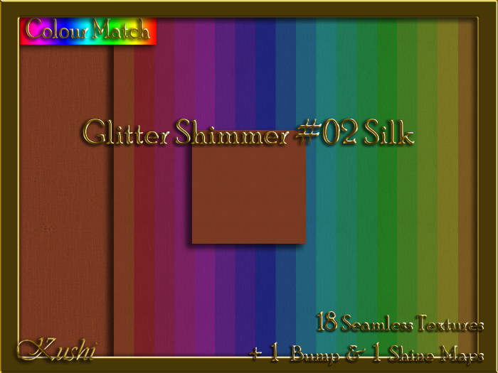Second Life Marketplace - Glitter Shimmer #02 Silk Solids Seamless ...